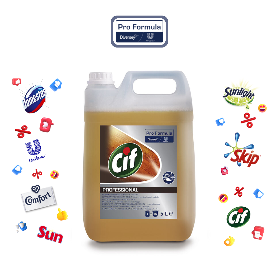 Cif Limpador Madeiras - 5L – Click2Clean
